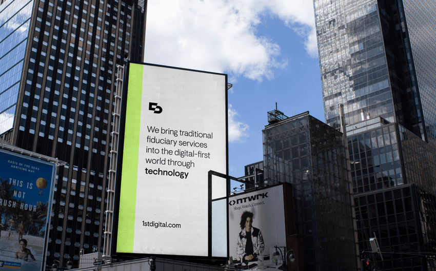 First Digital visual identity / heartbeat